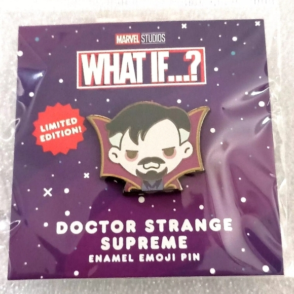Marvel | Accessories | 0 Soft Le Marvel Studios Doctor Strange Supreme Enamel Emoji Pin New Nos ...